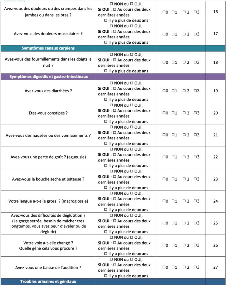 Évaluation de la qualité de vie : Amylo-Affect - Réseau Amylose Site ...